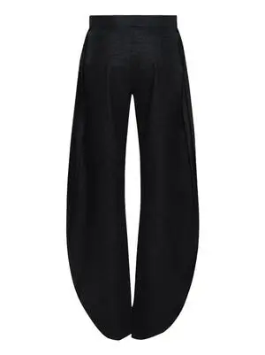 Alaïa Petal Full Length Pants - Black
