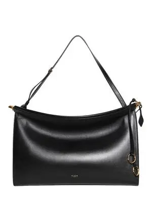 ALAÃA Alaïa Le Click East West Large Leather Bag - Black