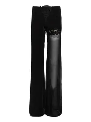 DI PETSA Midnight Lace Pocket Trousers - Black