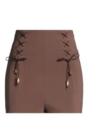 Elisabetta Franchi Hot Pants - Brown