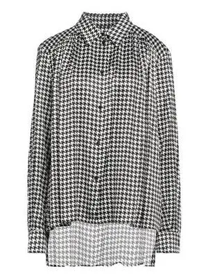 Moschino Houndstooth Print Shirt - Black
