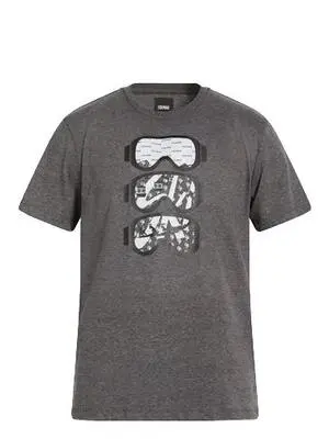COLMAR T-shirt Size Polyester, Cotton - Grey