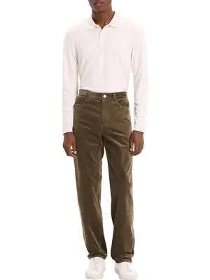 Theory Standard 5-pocket Brushed Corduroy Pants - Tarmac