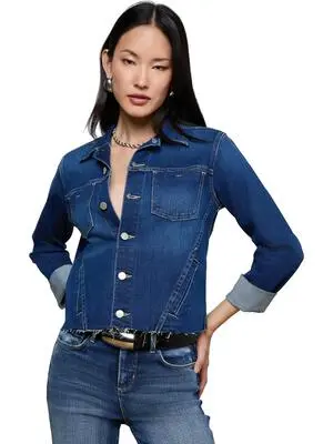 L'Agence Janelle Denim Jacket - Marvista