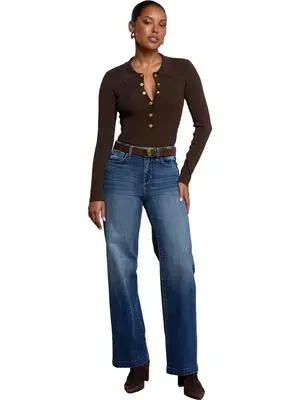 L'Agence Scottie Wide-leg Jean - Gladstone
