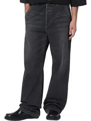 Fear Of God Washed-effect Denim Jeans - Black