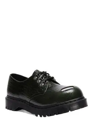 Dr. Martens 1461 Bex Steel Toe Leather Shoes - Green