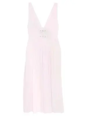 Cynthia Rowley Amelie Midi Dress - Pink