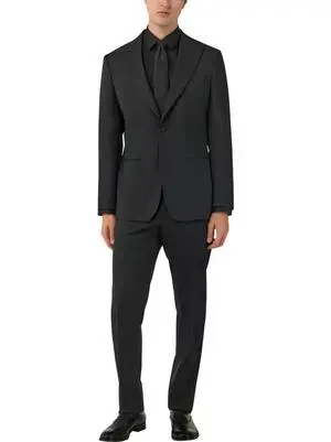 Boggi Milano Peaked-lapels Dinner Suit - Black