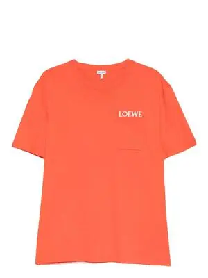 Loewe Pocket-detail T-shirt - Orange