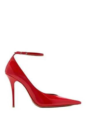AMINA MUADDI 105mm Anok Ankle-Strap Pumps