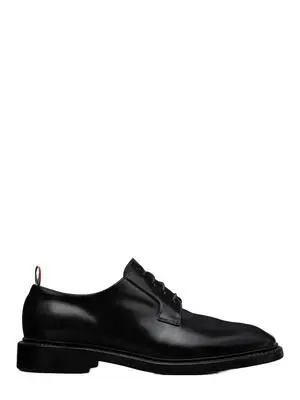 Thom Browne Lace-up Leather Derby Shoes - Black
