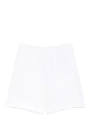 Givenchy Elasticated-waistband Cotton Shorts - White