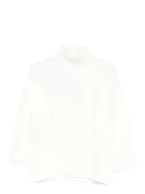 Marella Turtleneck Sweater - White