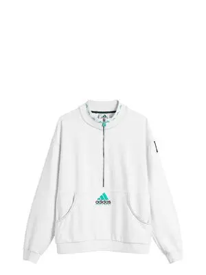 Adidas Eqt Quarter-zip Top - White