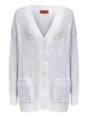 Missoni Patch-pockets Cardigan - White