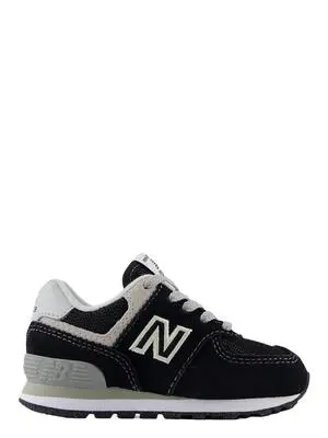 NEW BALANCE 574 Lacein - Black/white
