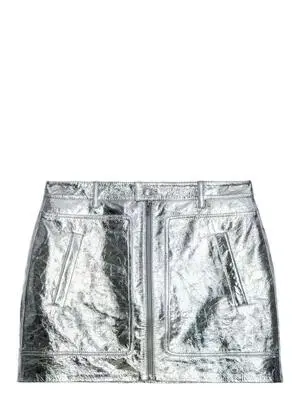 ZADIG&VOLTAIRE John Zip Mini Skirt