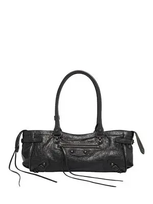 Balenciaga Le City East-west Shoulder Bag - Black