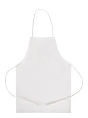 KAPLAN EARLY LEARNING COMPANY Canvas Aprons Set Of 12 - White