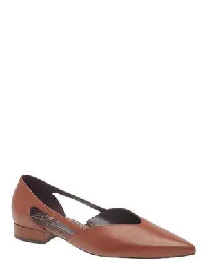 27 EDIT NATURALIZER Sydney Pointed Toe Flat - Caramel Brown