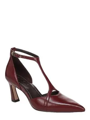 27 EDIT NATURALIZER Ezlyn T-strap Pointed Toe Pump - Cranberry Red