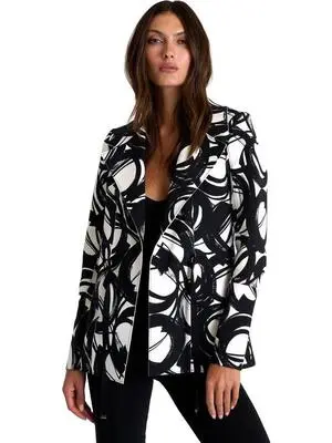 Shan Structured Blazer - Multi Print