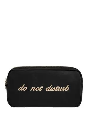 Stoney Clover Lane Small Do Not Disturb Pouch - Noir