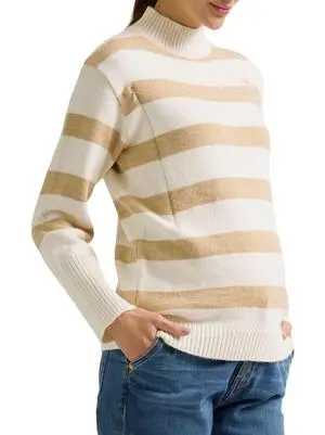 CACHE COEUR Cabourg Maternity & Nursing Sweater - Beige/ivory