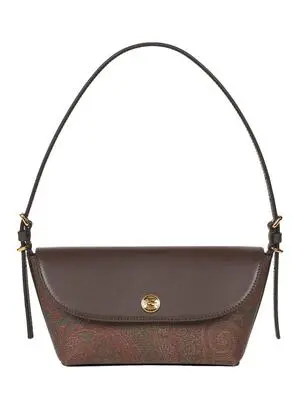 Etro Arnica Barchetta Paisley Shoulder Bag - Brown