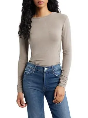 REFORMATION Charli Knit Top - Stone