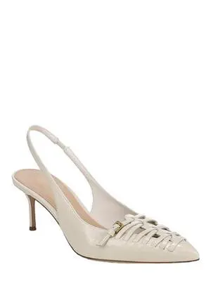 Veronica Beard Rashida Slingback Pump - Ecru