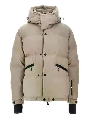 Moncler Krun Hooded Ski Jacket - Neutrals