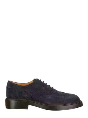 TOD'S Francesina Lace-up Loafers - Blue