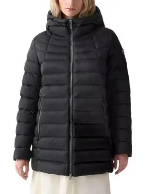 COLMAR Hooded Padded Coat - Black