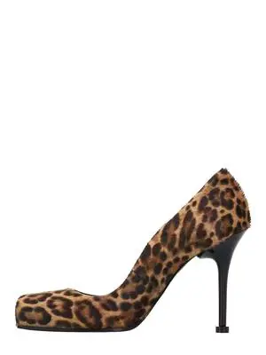 Premiata Calf Hair Stiletto Pumps - Brown