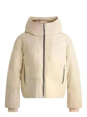 Fusalp Barsy Hooded Corduroy Ski Jacket - Neutrals