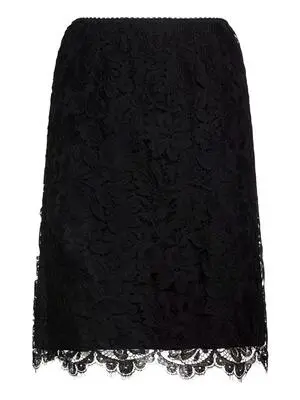 CHLOÉ Scalloped Lace Skirt