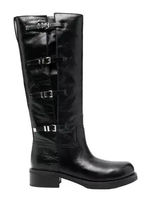 MICHAEL KORS 44mm Darrington Leather Boots