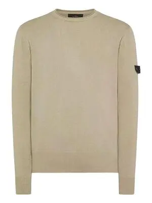 Peuterey Logo-patch Sweater - Neutrals