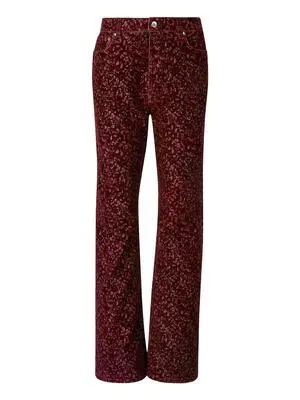 PACO RABANNE Laser Print Baggy Trousers