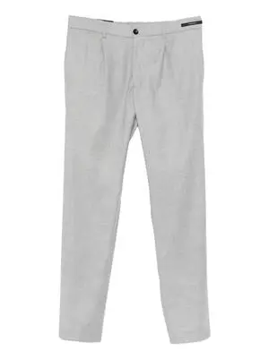 MICHAEL COAL Mc Denny Buttoned Trousers - Grey