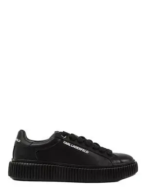 Karl Lagerfeld Kaprika Platform Sneakers - Black