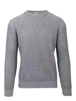 ELEVENTY Crew-Neck Ribbed Sweater