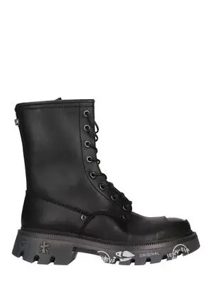 Premiata Brixton 470 Lace-up Boots - Black