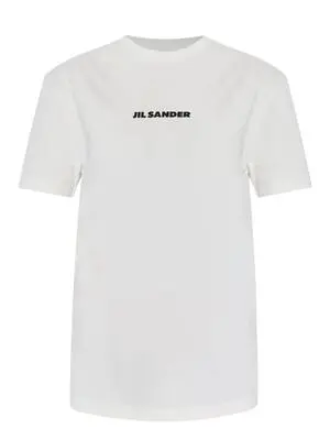 JIL SANDER Logo T-shirt - White