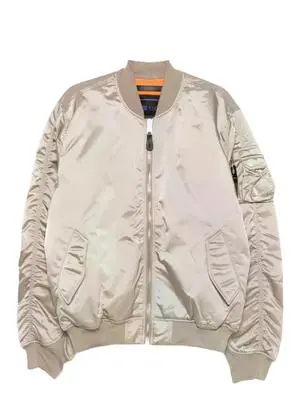 Alpha Industries Ma-1 Zip-fastening Bomber Jacket - Neutrals