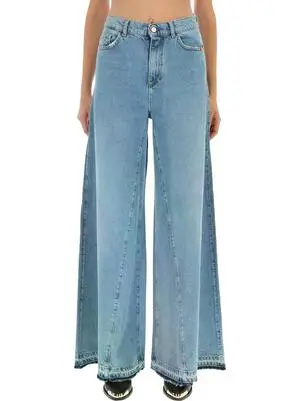 AMISH AMISH Frayed Hem Jeans