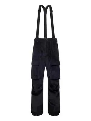 Moncler Corduroy Ski Bottoms - Blue