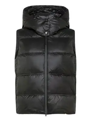 Peuterey Hooded Gilet - Black